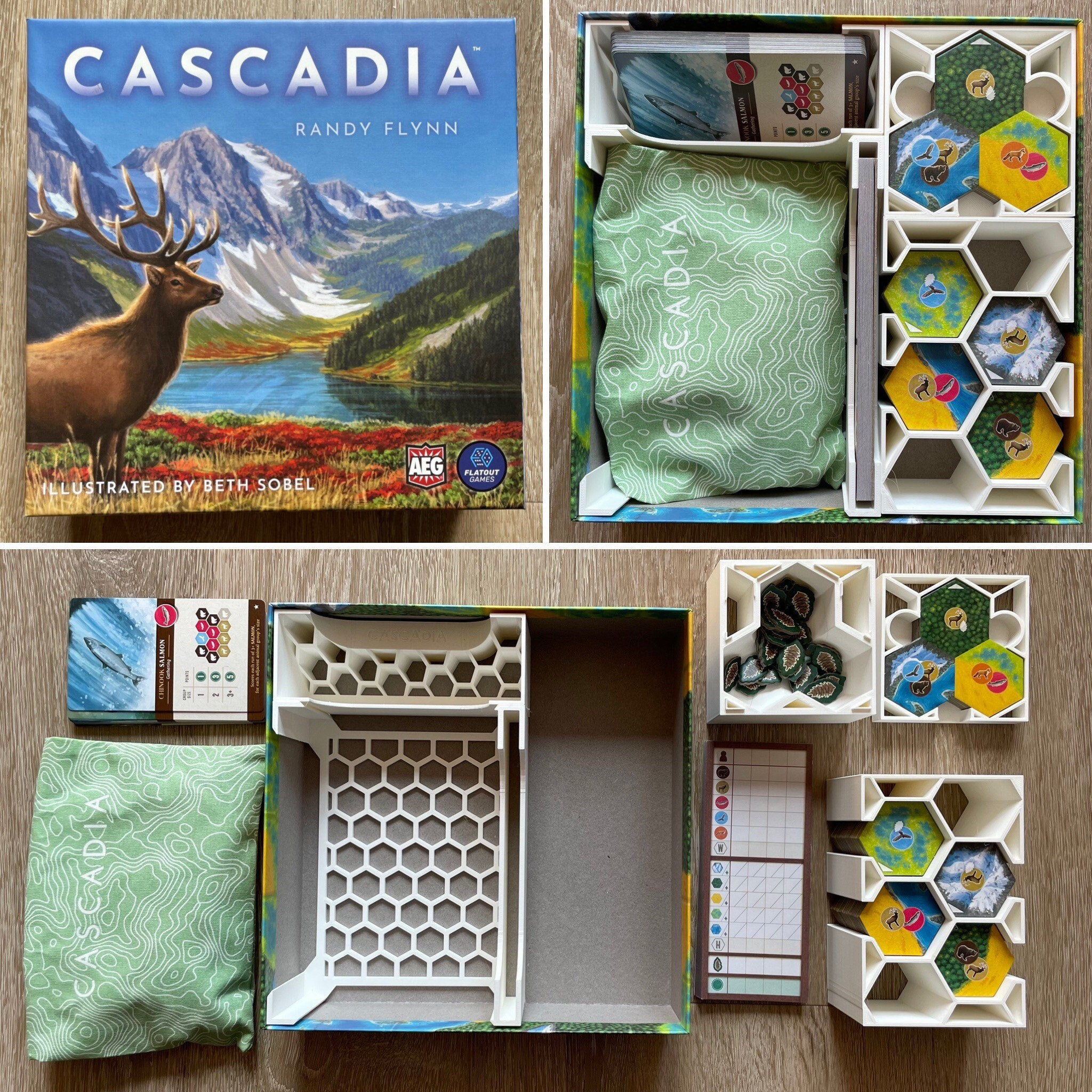 Cascadia Boardgame Insert Digital Stl file UK In 2023 Cascadia Board cascadia-boardgame-insert-digital-stl-file-uk-in-2023-cascadia-board