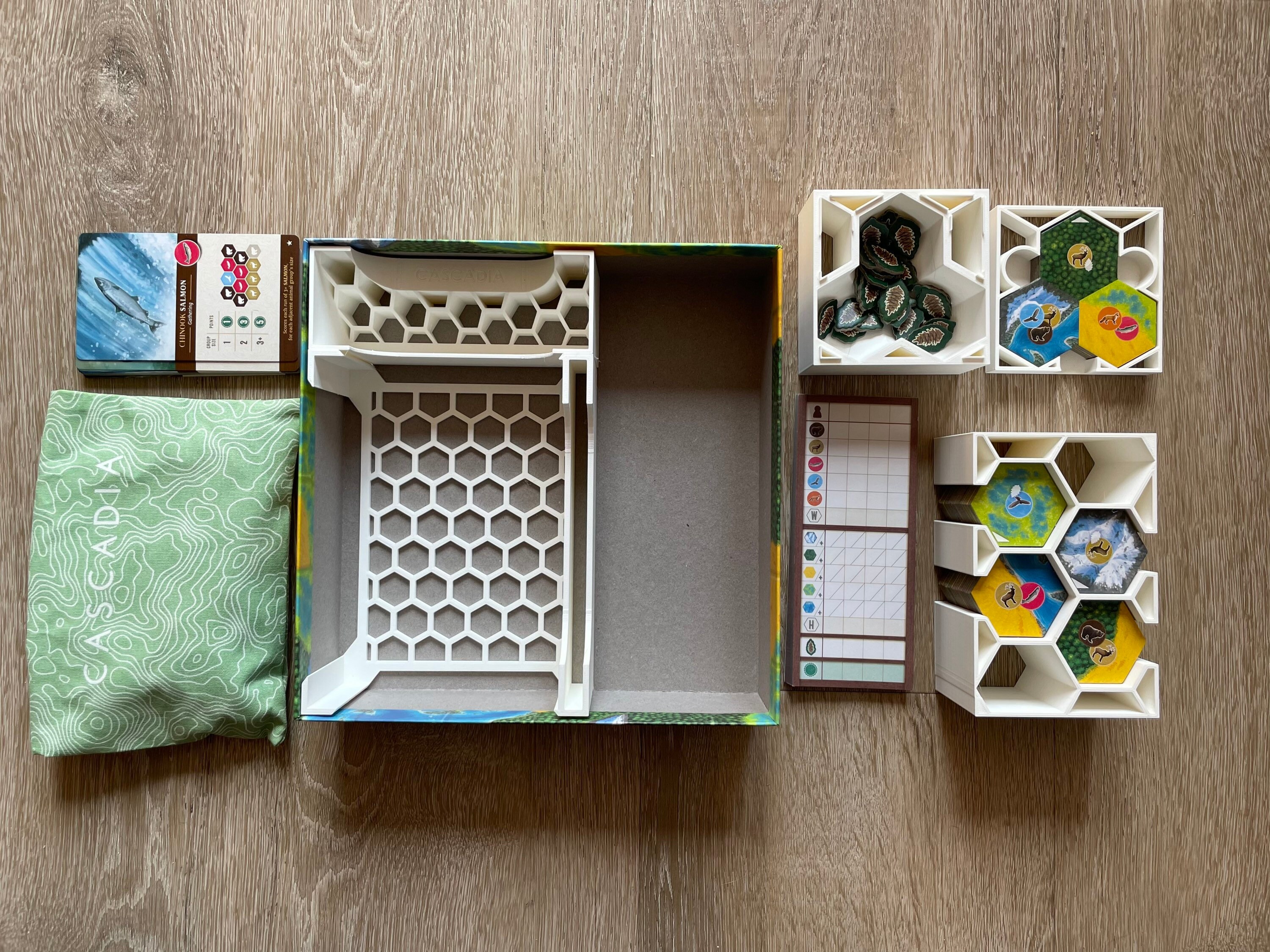 Cascadia Boardgame Organizer | Etsy