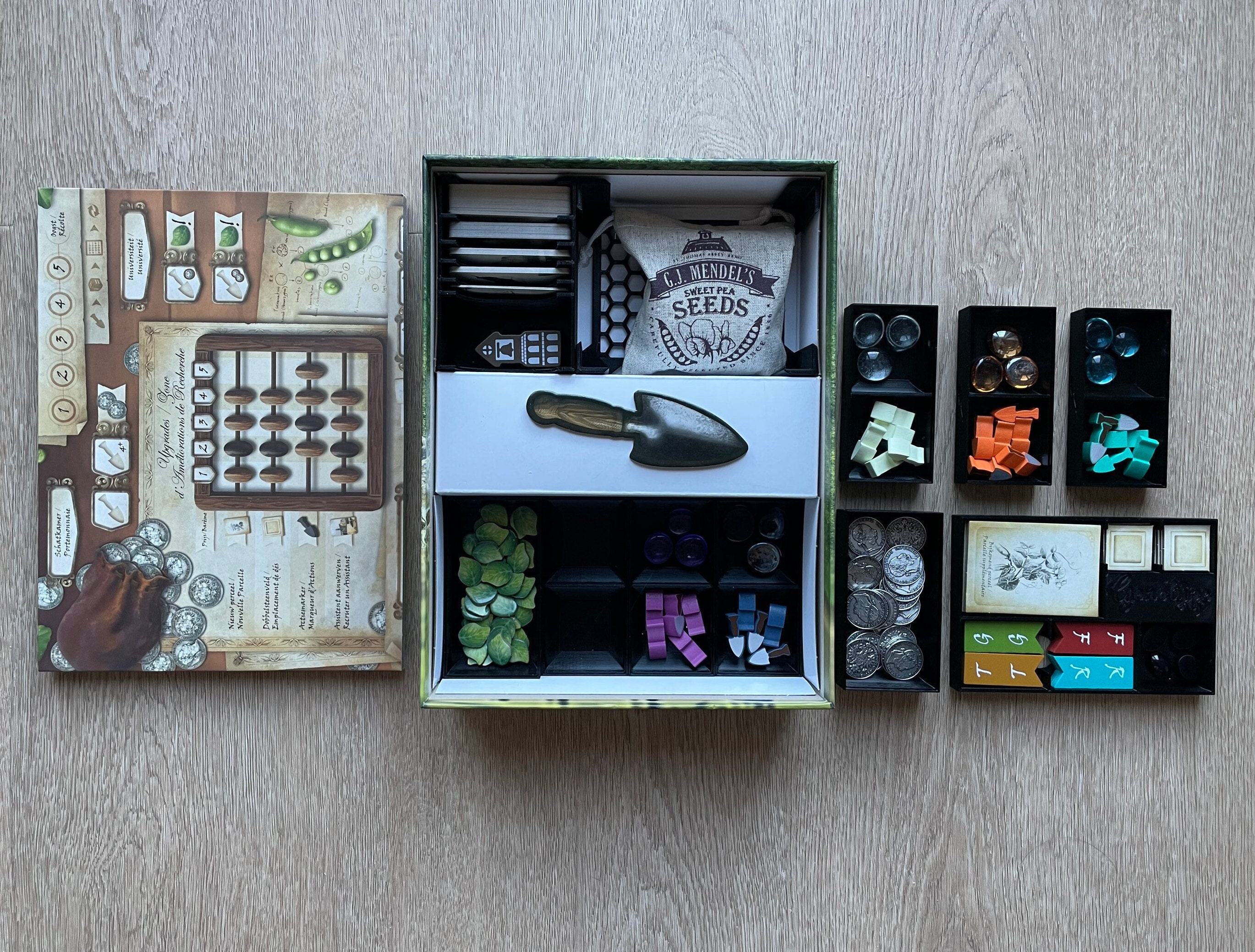 Genotype: A Mendelian Genetics Game Boardgame Organizer - Etsy
