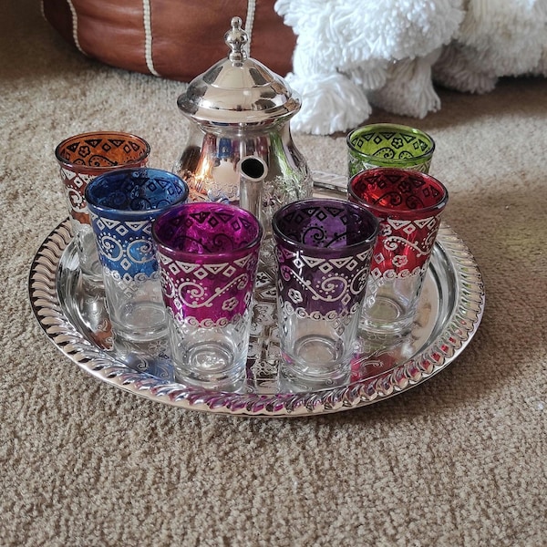 Moroccan Tea Glasses - Etsy