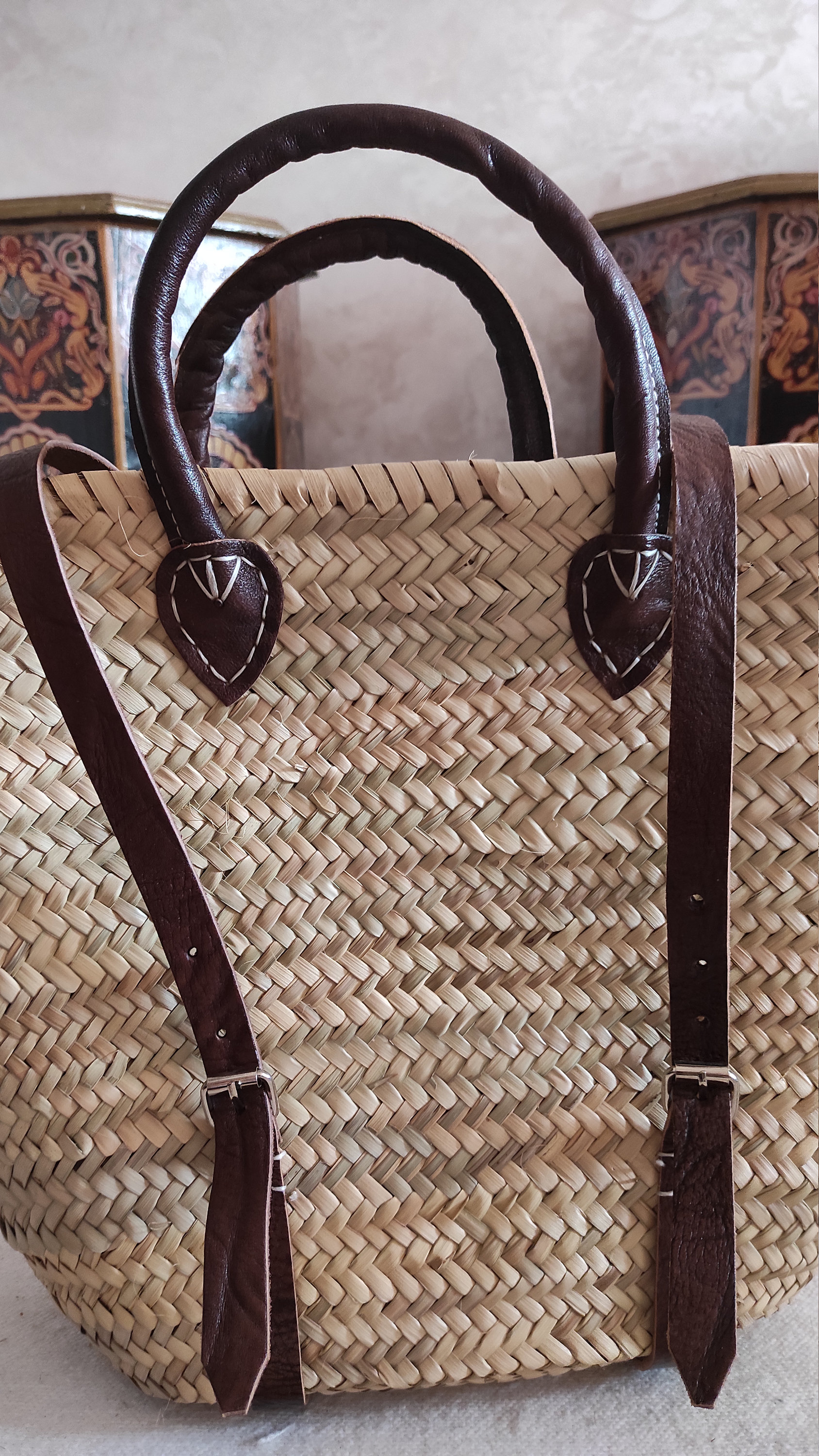 50% OFF """* Natural Straw Bag, Handmade Basket, Beach Bag, Moroccan ...