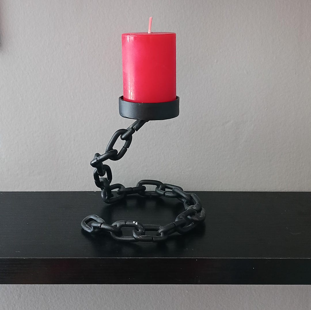 Chain Link Candle - Etsy