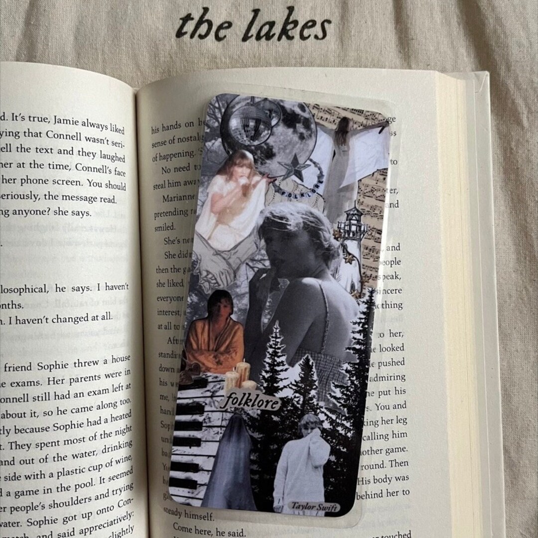 Folklore Taylor Swift Cardstock Laminated Bookmark - Etsy