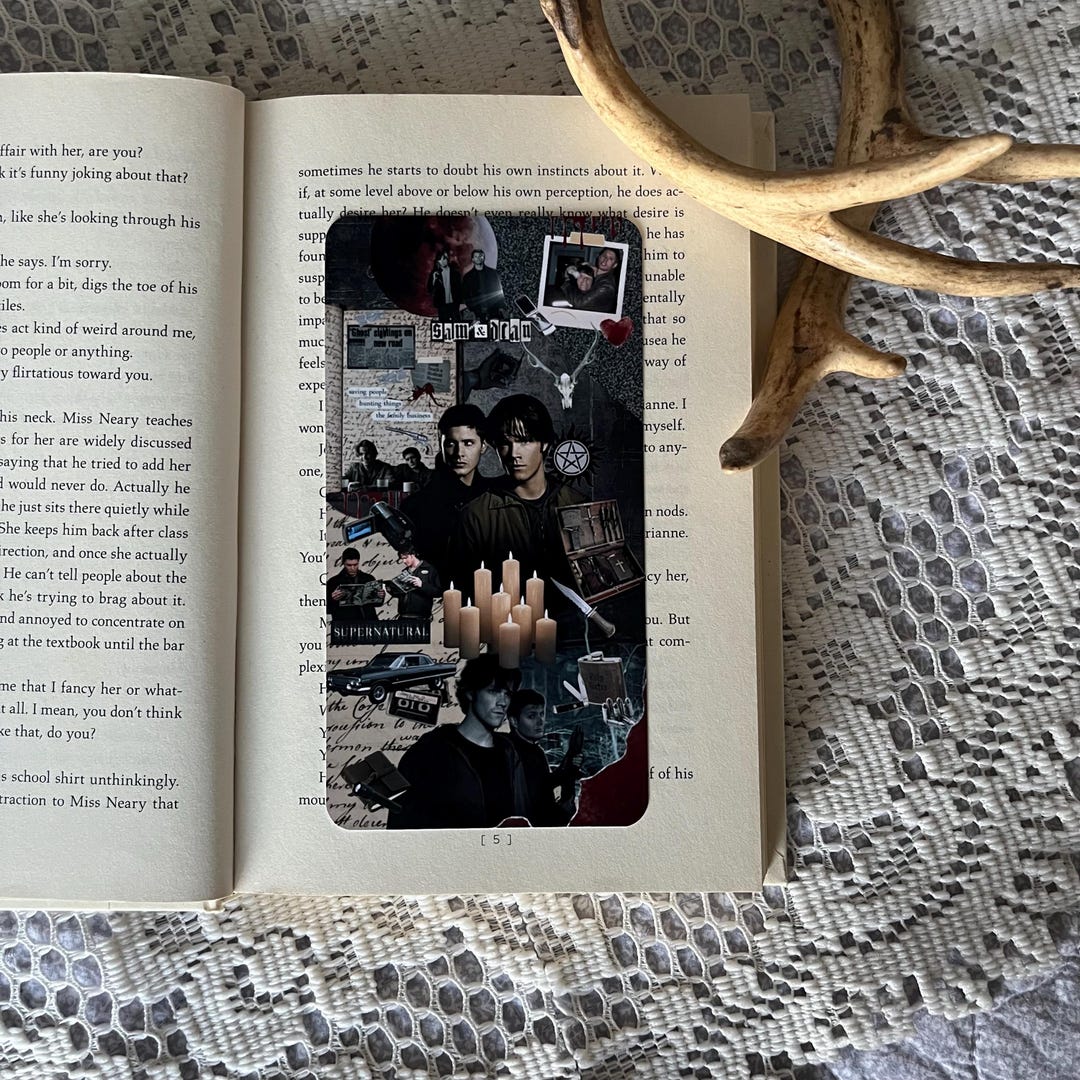 Supernatural Collage Glossy Photo Paper Bookmark - Etsy