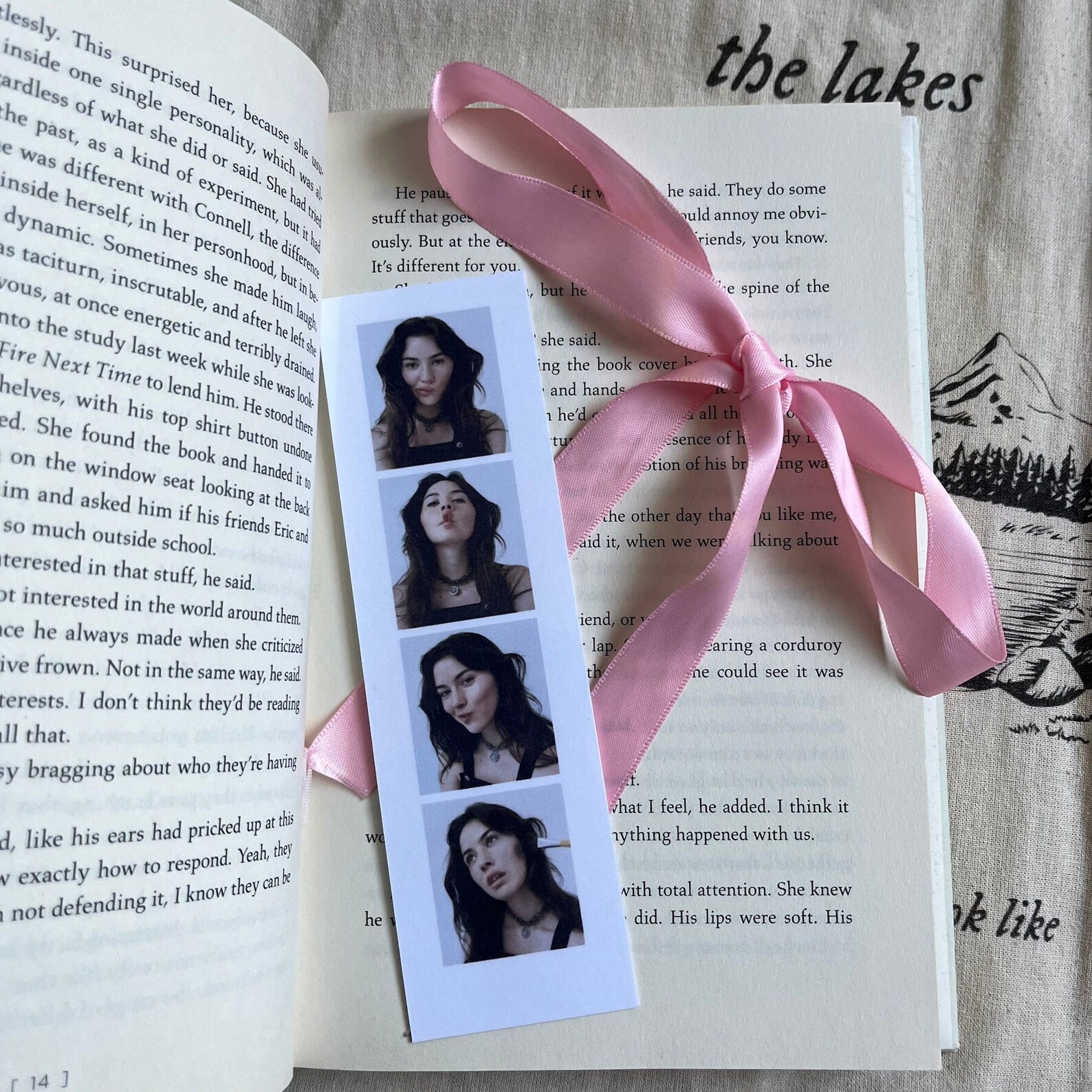 Gracie Laminated Cardstock Photo Booth Bookmark - Etsy