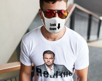 Dicaprio Face Mask - Etsy