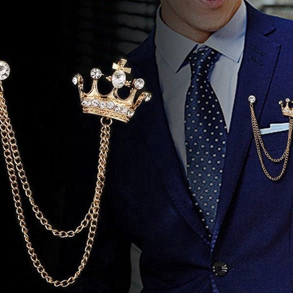 Men Suit Brooch - Etsy
