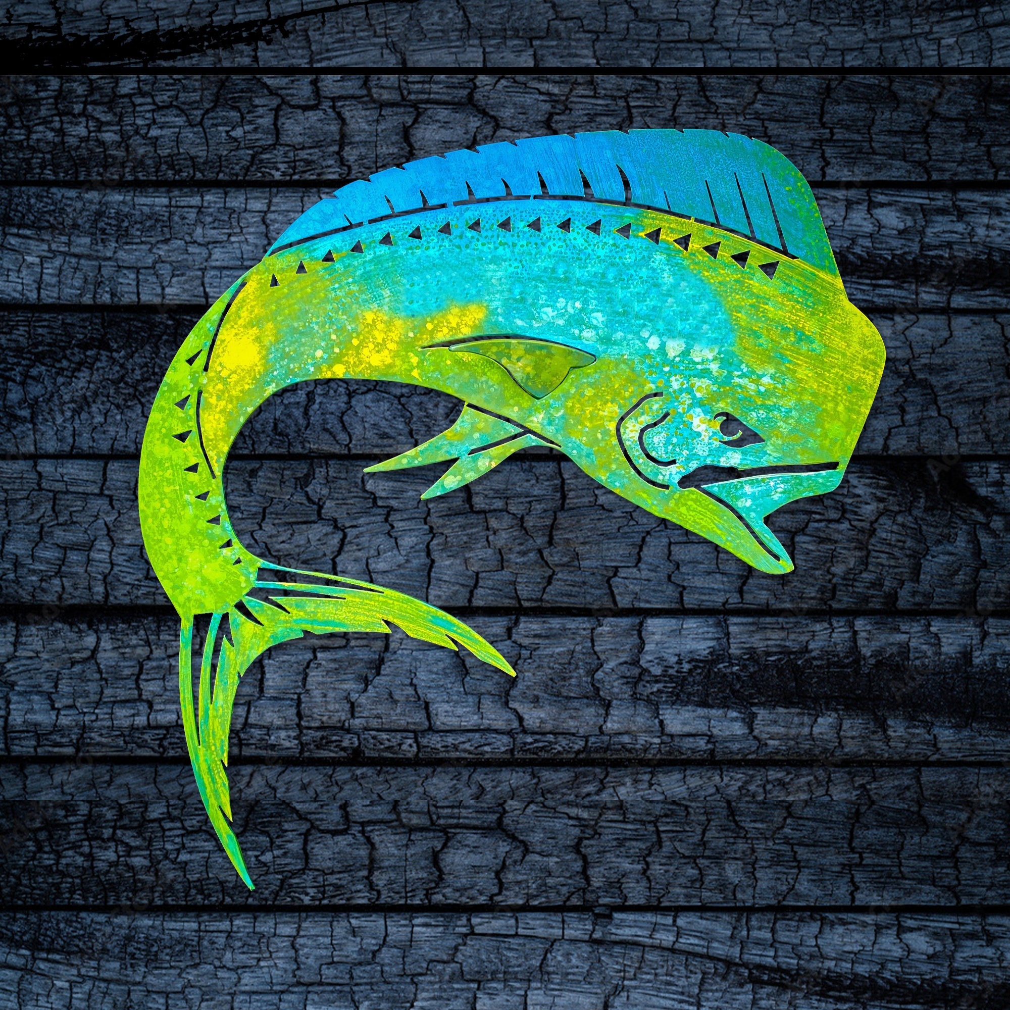 Mahi Mahi Wall Art - Etsy