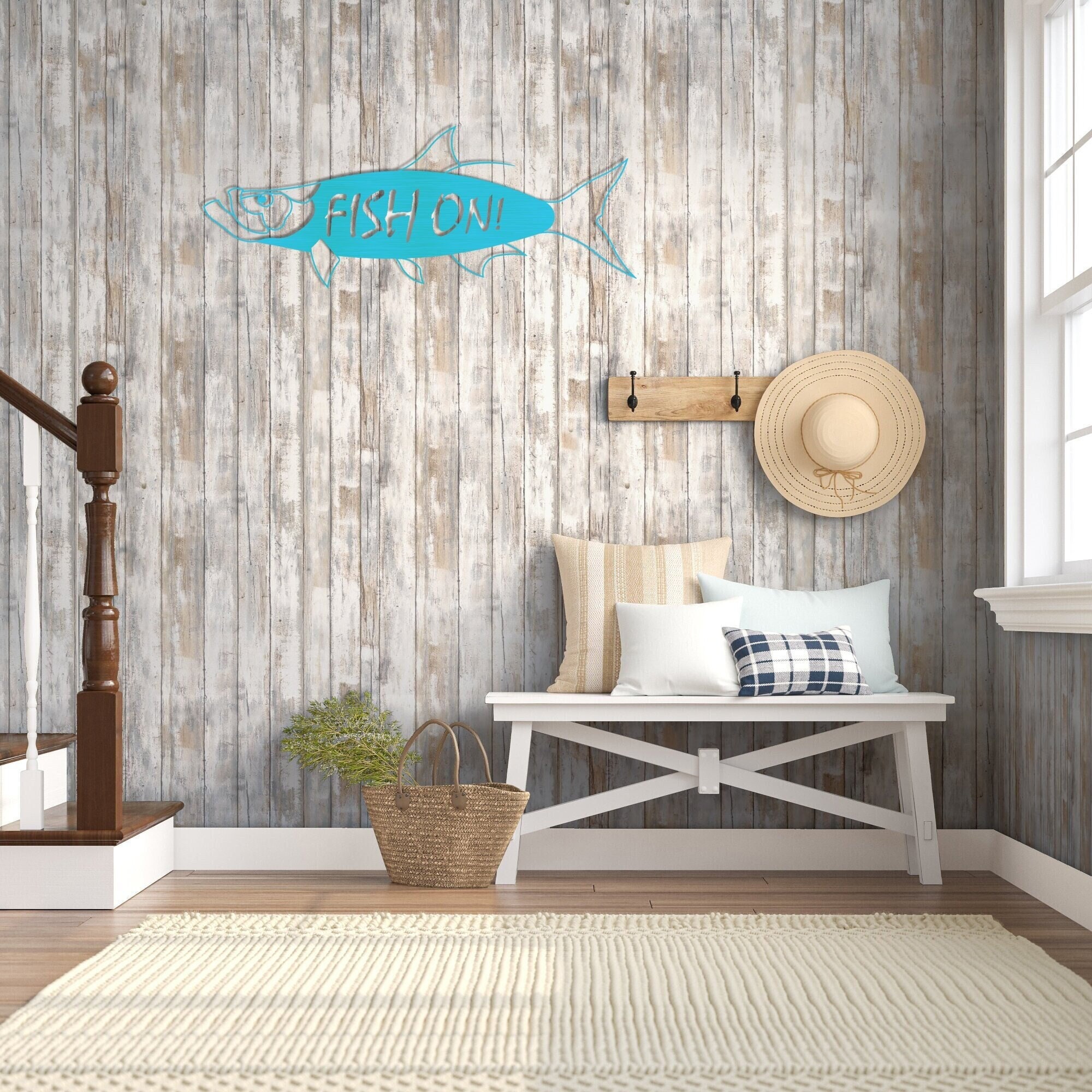 Fish on Tarpon Wall Art - Etsy