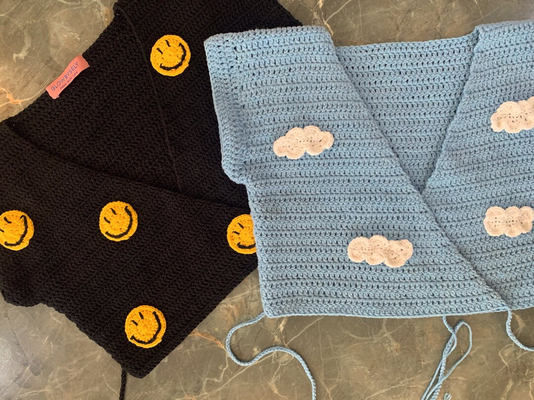 Cloud&smile Top/crop Tops/handmade/gift for Her - Etsy