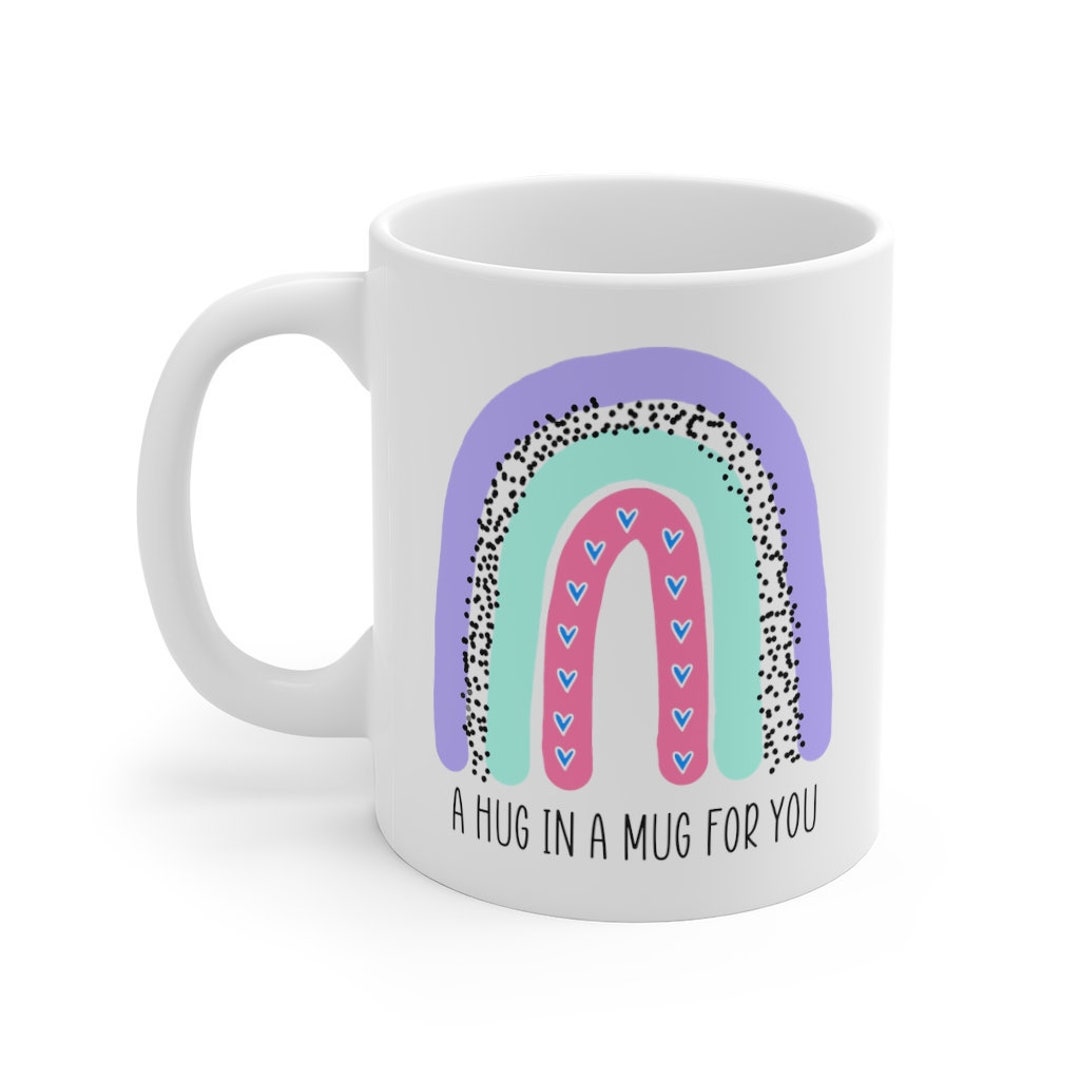 Sending a Hug in a Mug, Get Well Gift, Sympathy Gift, Social Distance ...