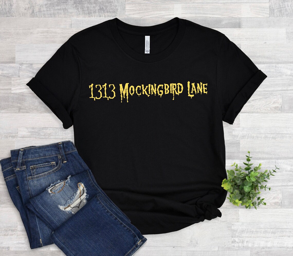 1313 Mockingbird Lane Tshirt Munster's T-shirt Vintage - Etsy