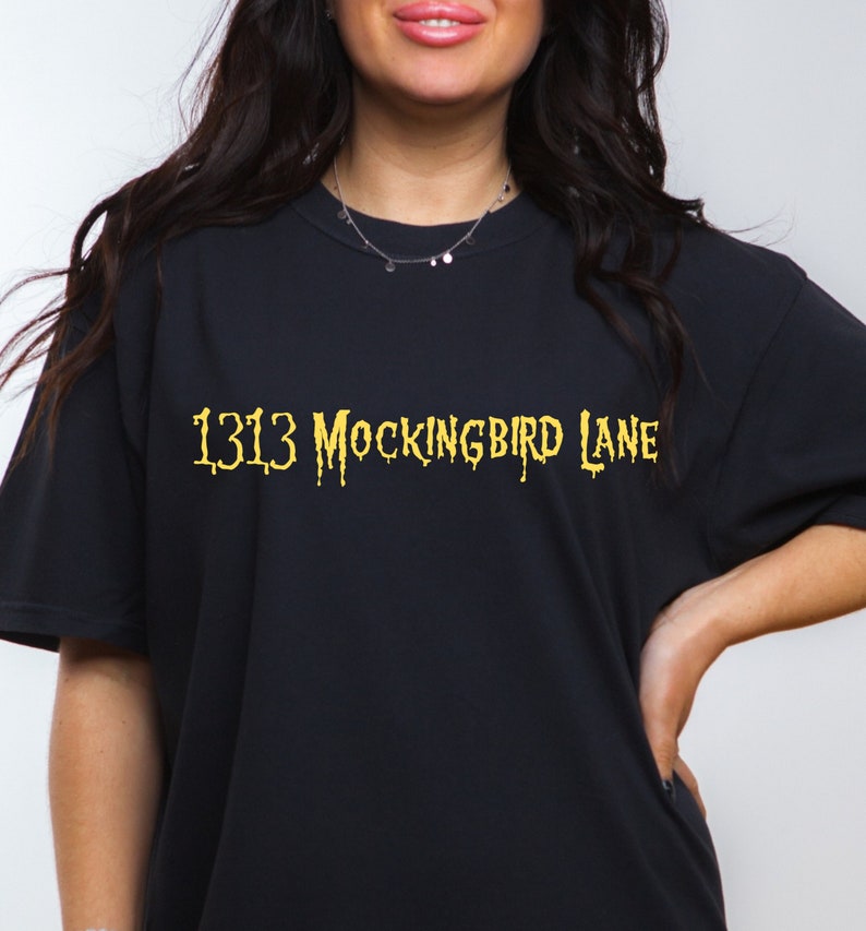 1313 Mockingbird Lane Tshirt, Munster's T-shirt, Vintage Munsters Shirt ...