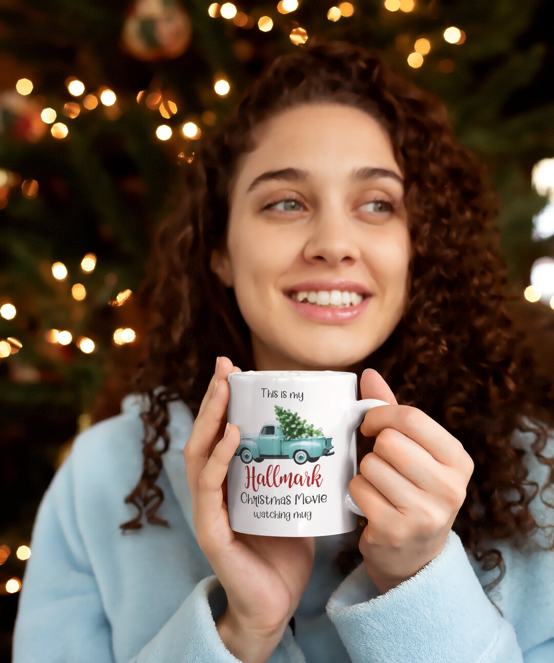 My Hallmark Christmas Movie Watching Mug, It's a Hallmark Christmas ...