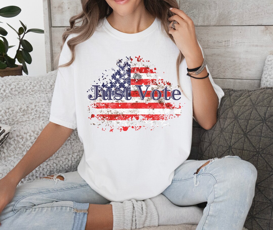 Vote Tshirt for 2024 Election, Republican Shirt, Voting Shirt, Politics ...