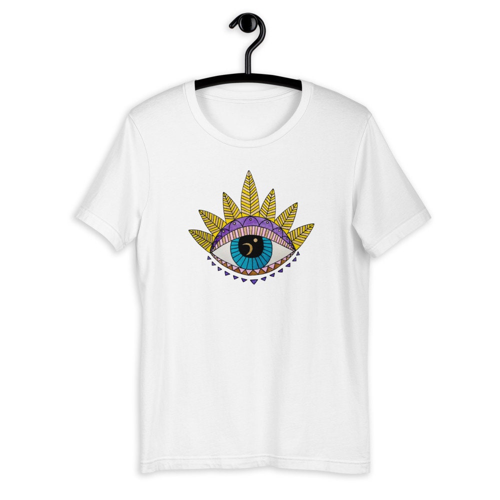 Evil Eye T-shirt, Talisman Tshirt, Evil Eye Tee, Eye T- Shirt, Eye Tee ...