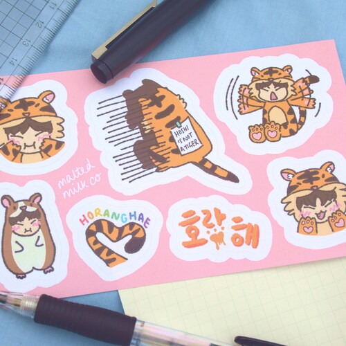 Seventeen Hoshi Horanghae Sticker - Etsy