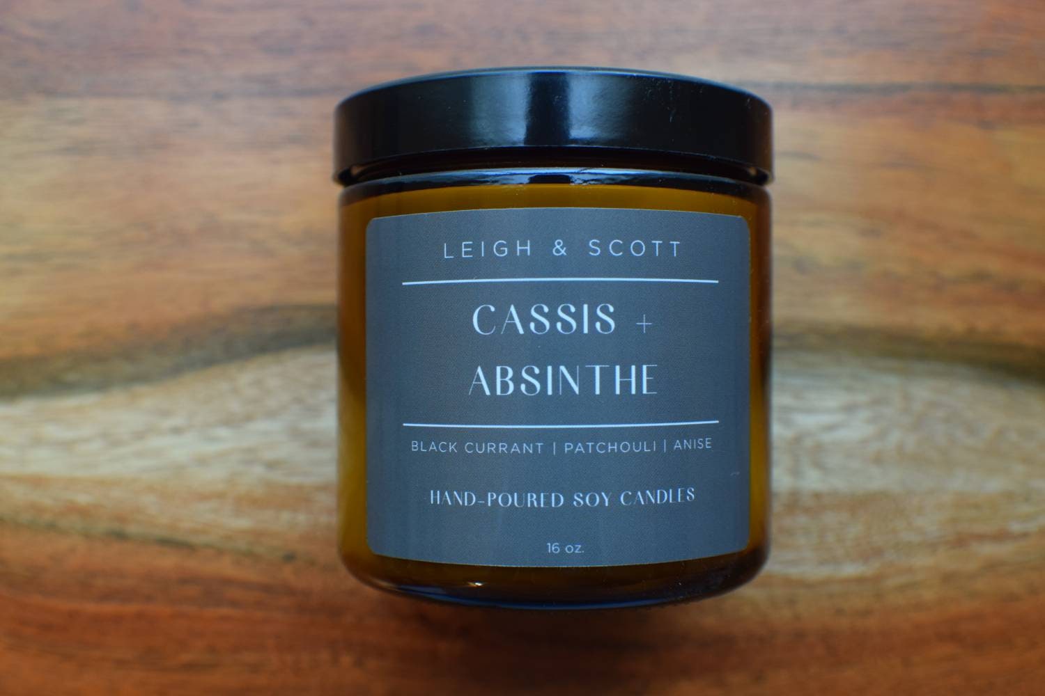Cassis & Absinthe, Absinthe Candle, Hand Poured Soy Wax Candle,cassis ...