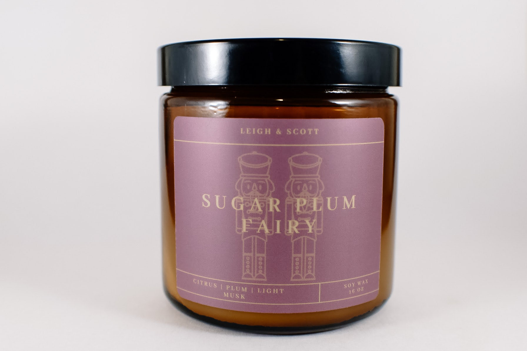 Sugar Plum Fairy, Hand Poured Soy Wax Candle, Luxury Scent Candle ...