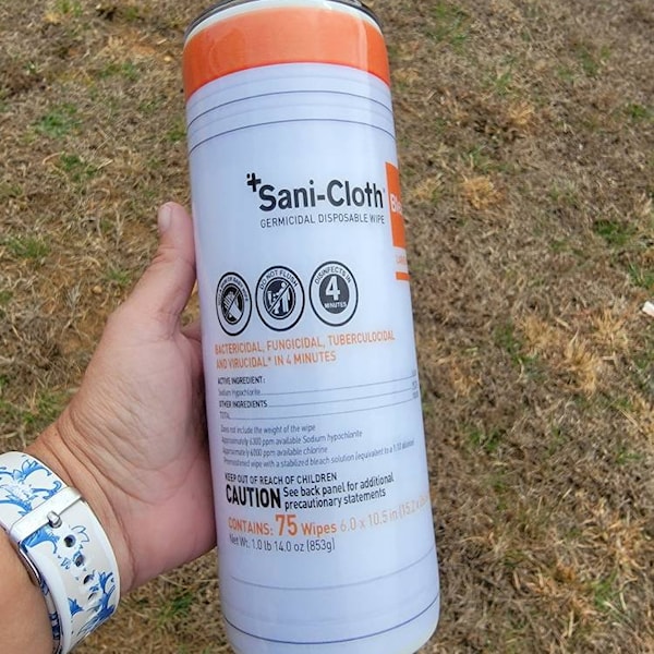 Custom Sani Cloth Tumbler - Etsy