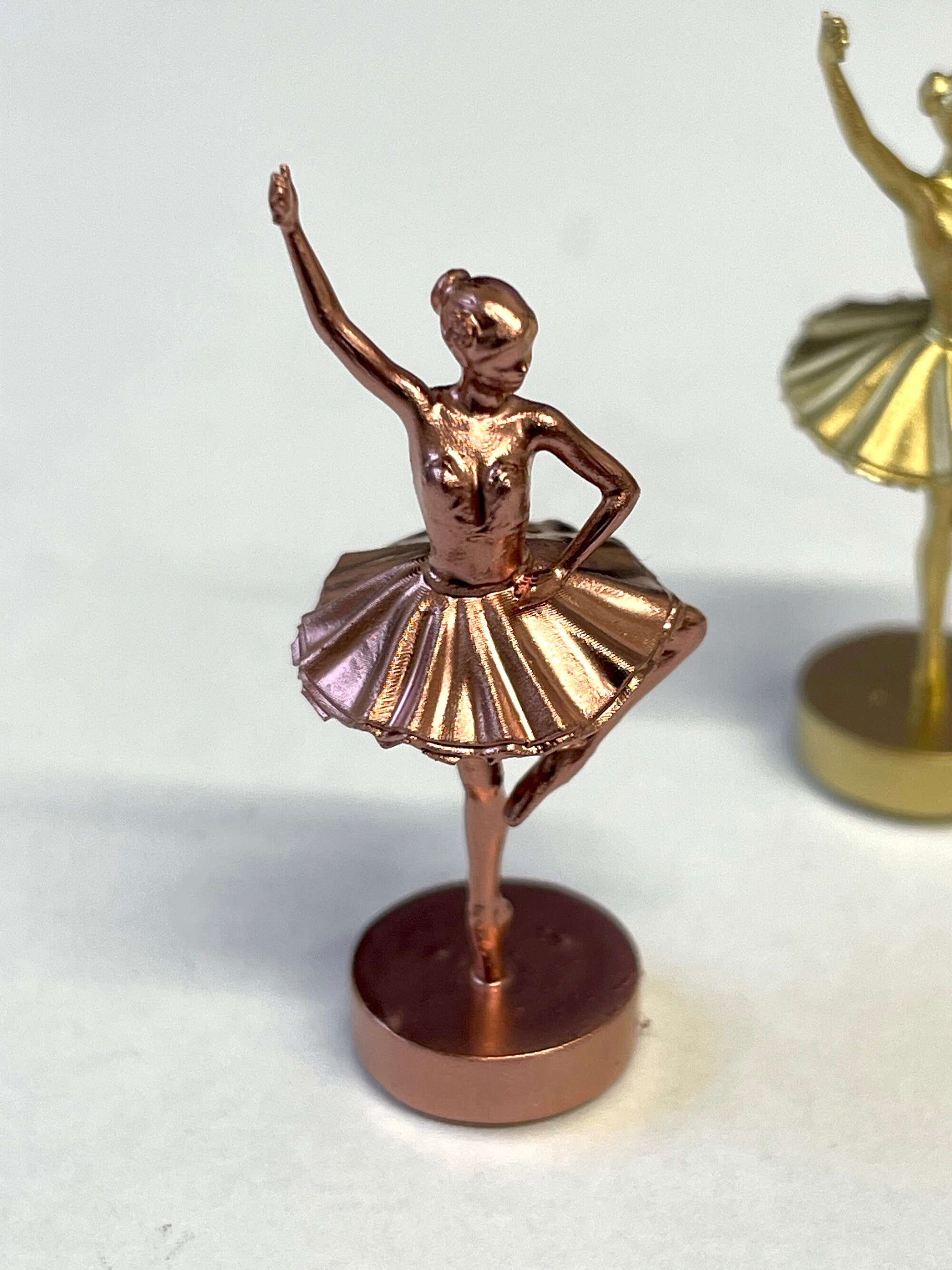 Ballerina Miniature, Dollhouse Decor, Diorama Accessory, Collectible ...