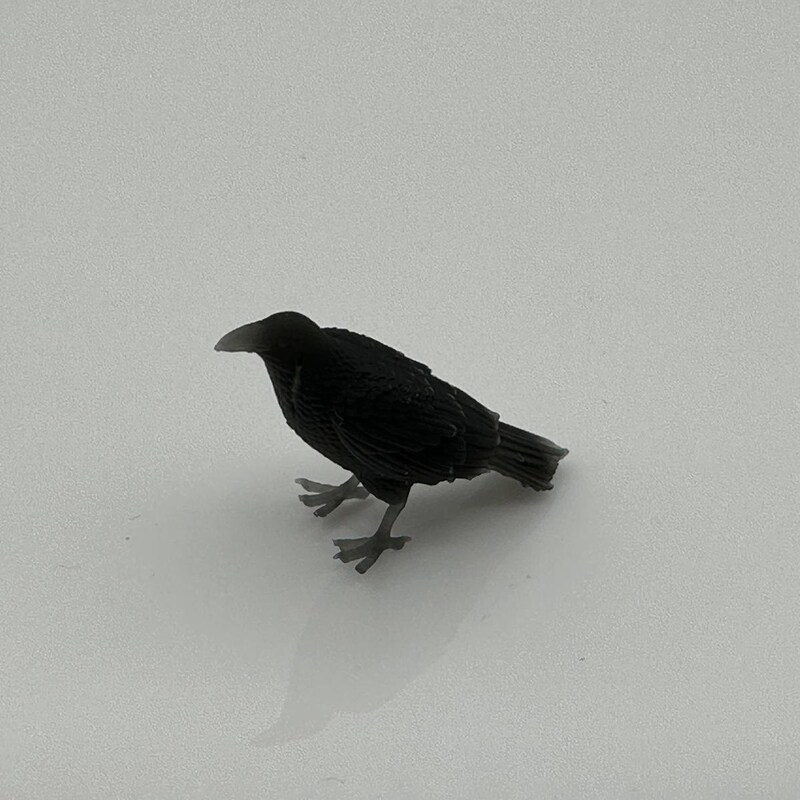 Miniature Crow - Etsy