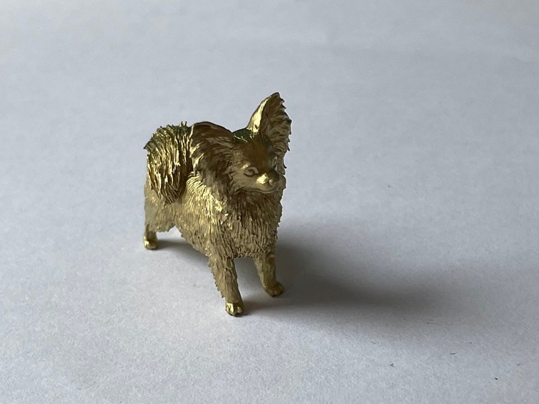 Tiny Little Standing Pappilion Dog - Etsy