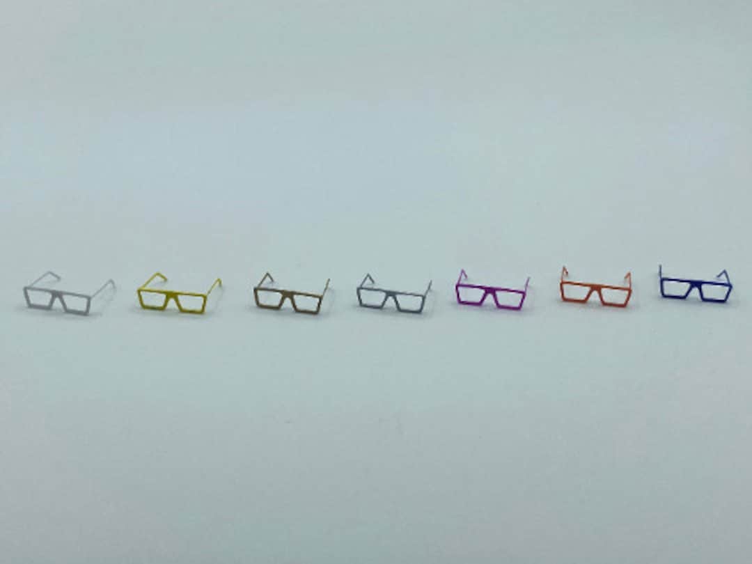 Stylish Ladies Dolls Glasses, Miniature Eyewear for Dolls, Doll ...