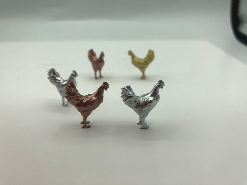 Detailed 1:12 Scale Chickens - Etsy