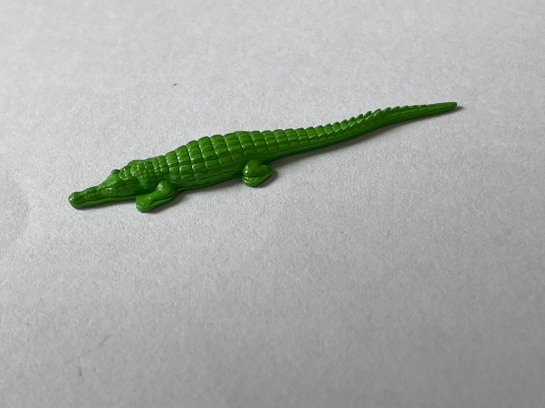 Crocodile Miniature, Tiny Animal Figurine, Dollhouse Decor, Diorama ...