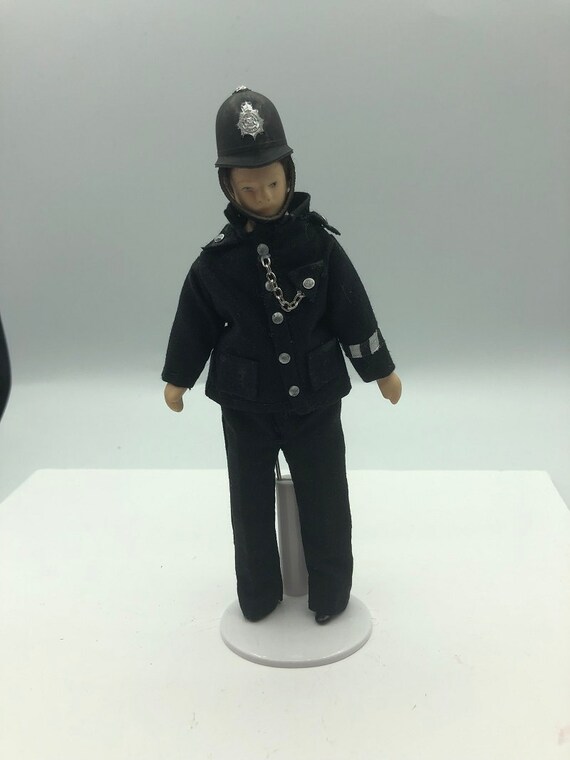 Dollhouse Miniature 1:12 Police Officer Accessory Set Dolls ...