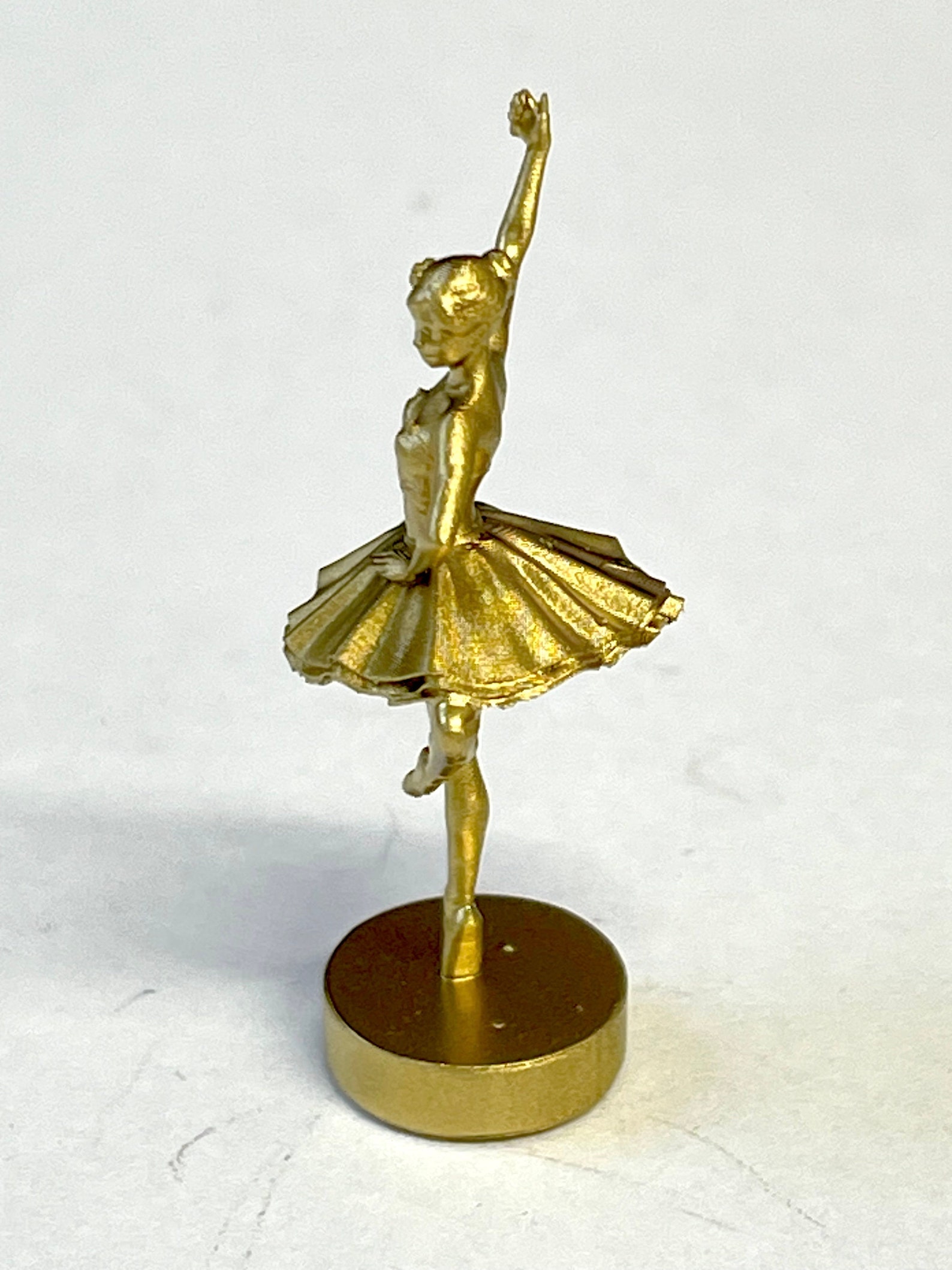 Miniature Ballerina Figurine: Resin Ballet Dancer Decor - Etsy