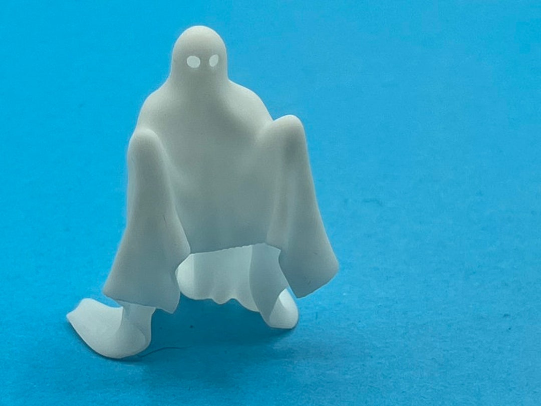 Miniature Ghost Figure, Small Ghost Ornament, Halloween Decoration ...