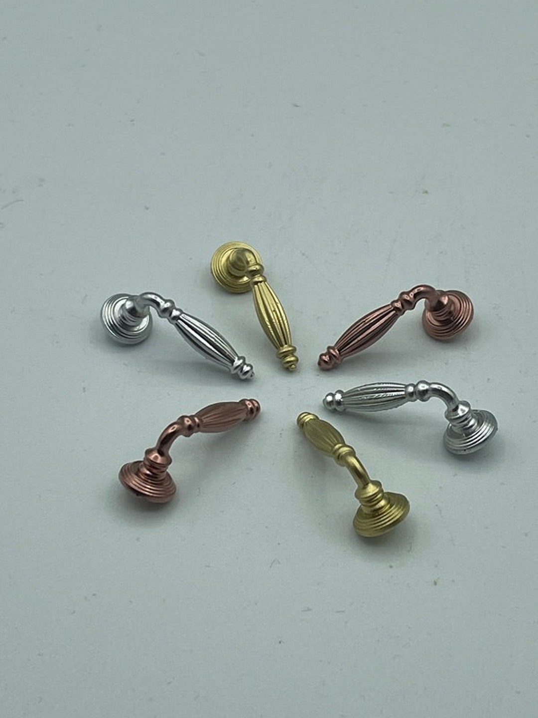Pair of Miniature Handles - Etsy