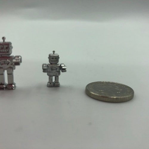 Miniature Wooden Robots. Rusty Robot Collection. - Etsy UK