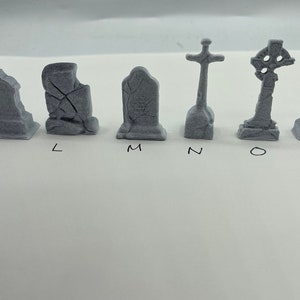 Tombstones, Halloween Garden Accessories, Terrarium Supply, Fairy ...