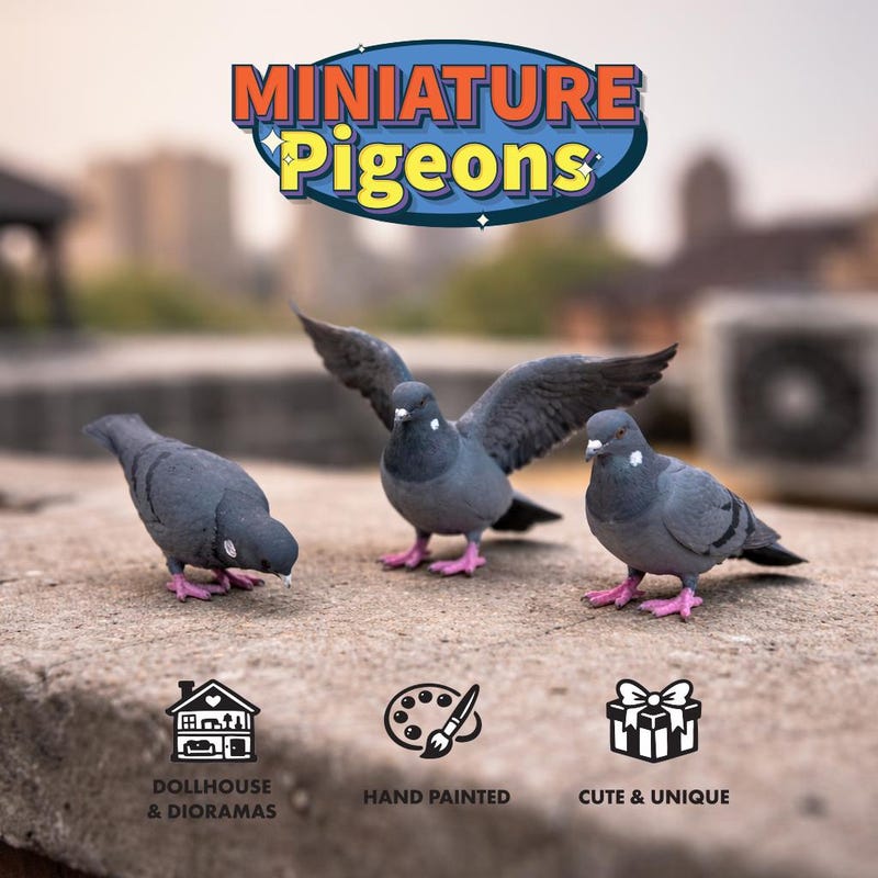 Tiny Figurines Wildlife - Etsy