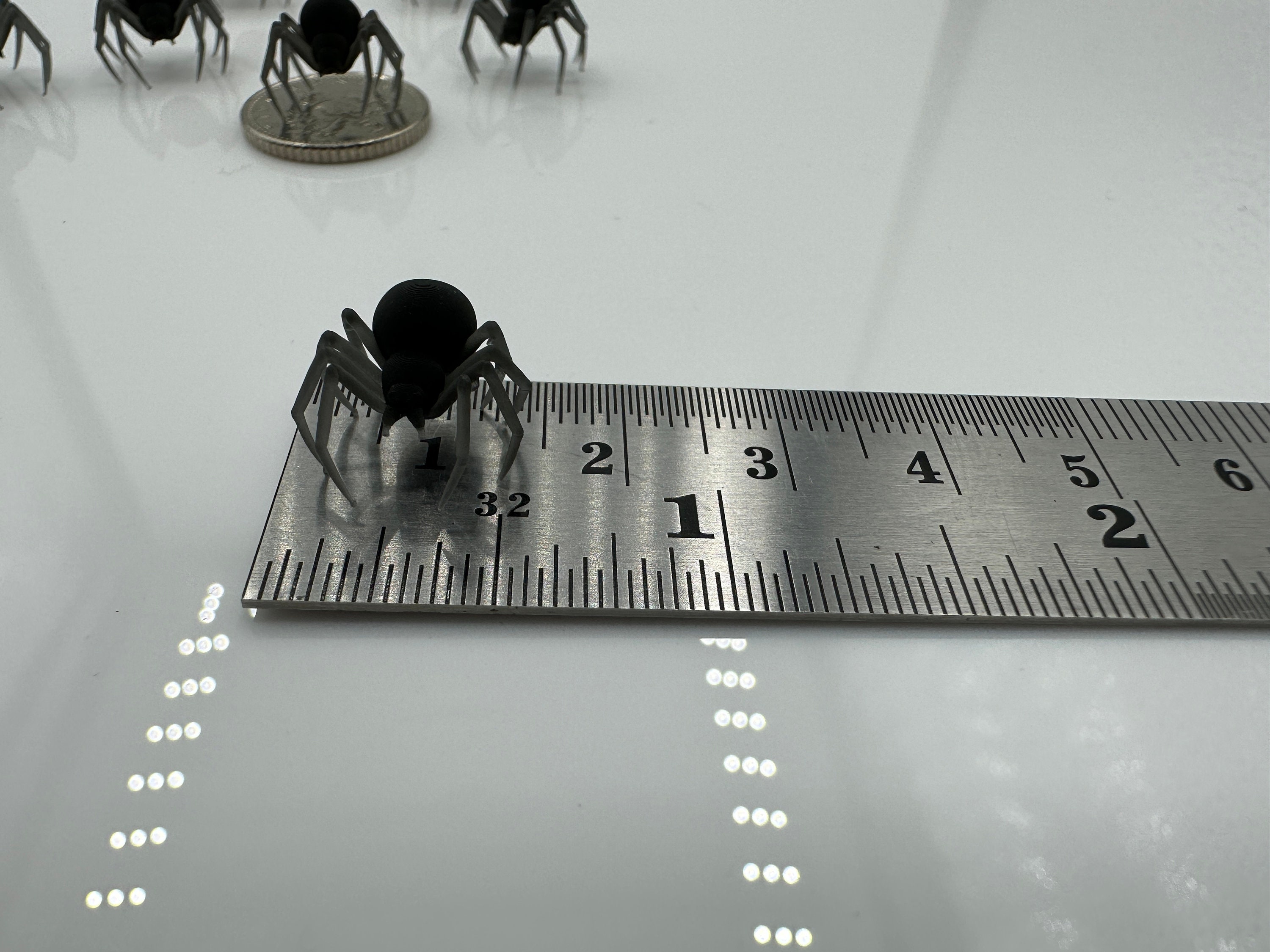 Small Miniature Spider Miniature Spiders Halloween - Etsy UK