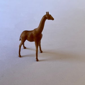 Miniature Giraffe Figurine: Hand-painted Resin Ornament - Etsy