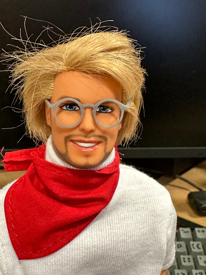 Gafas para muñecas Barbie/Ken: gafas de moda en miniatura para muñecas ...