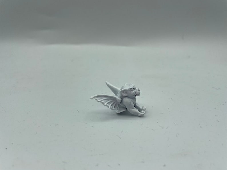 Tiny Miniature Gargoyle Head, Cemetery, Terrarium Decoration, Halloween ...