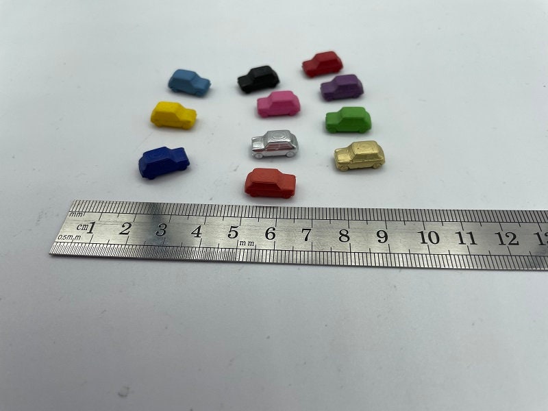 Miniature Resin Toy Cars: Hand-painted Collectible Figurines - Etsy