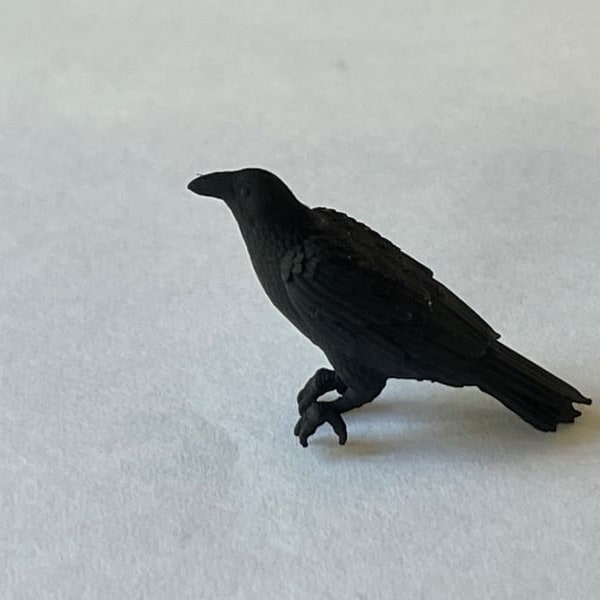 Miniature Crow - Etsy