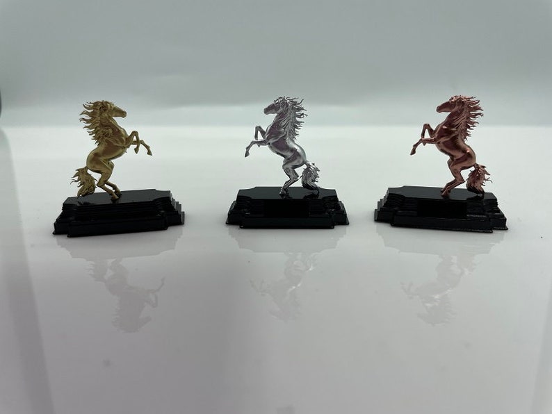 Elegant Miniature Horse Statue Horse Figurine Doll House - Etsy