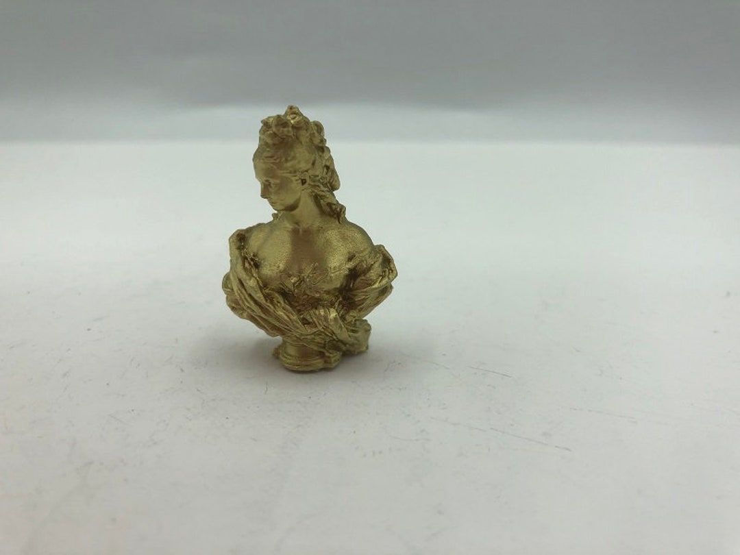 Miniature Victorian Female Bust, Female Statue, Ornament Decor - Etsy