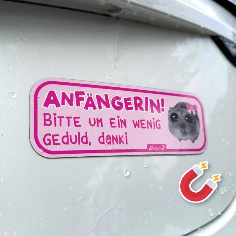 Auto magnet fahranfänger - Etsy.de