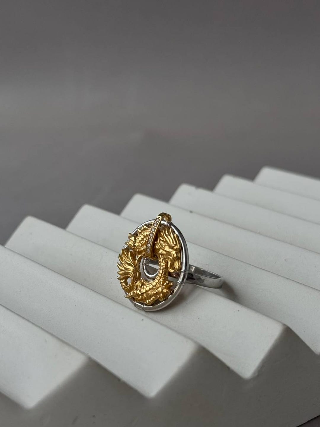Gold Dragon Ring, Cosplay Ring Flying Dragon Ring, Targaryen Jewelry ...