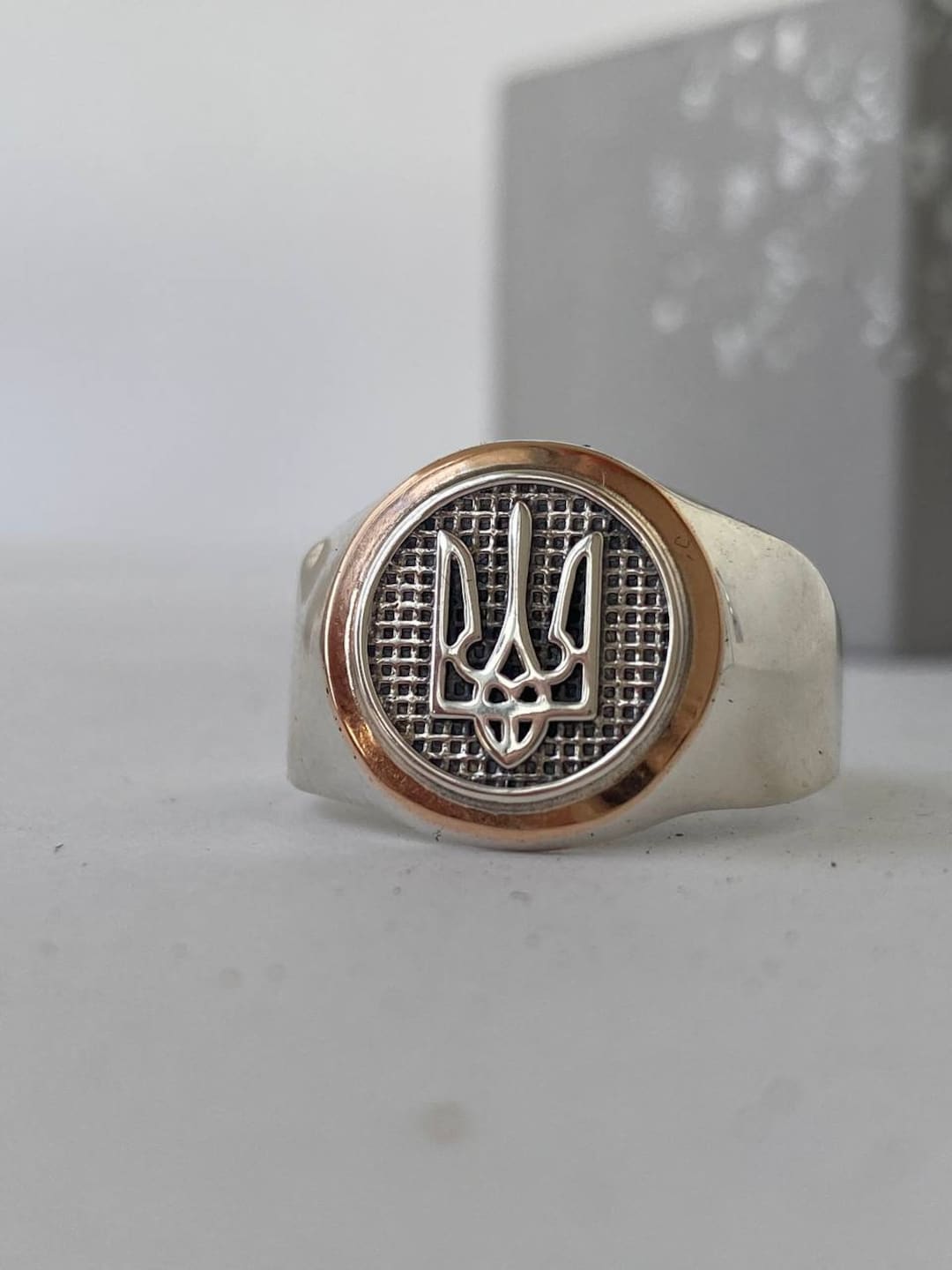 Men Ring Size, Support Ukraine, Ukrainian Coin Ring, Ukrainian Jewelry ...