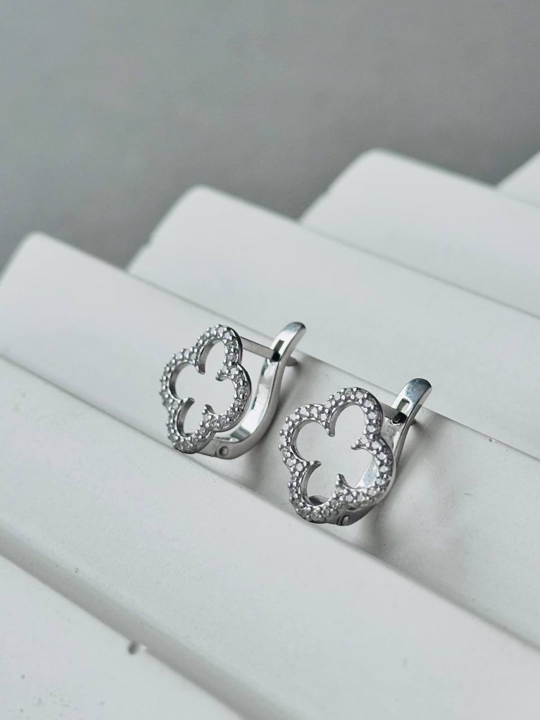 Open Four Clover Earrings for Women Earrings | Fashion Jewelry | Open ...