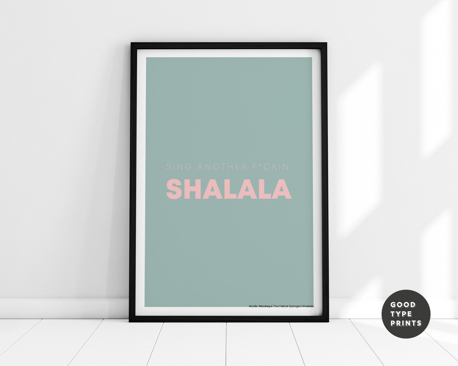 Arctic Monkeys the Hellcat Spangled Shalalala Song Lyrics - Etsy UK